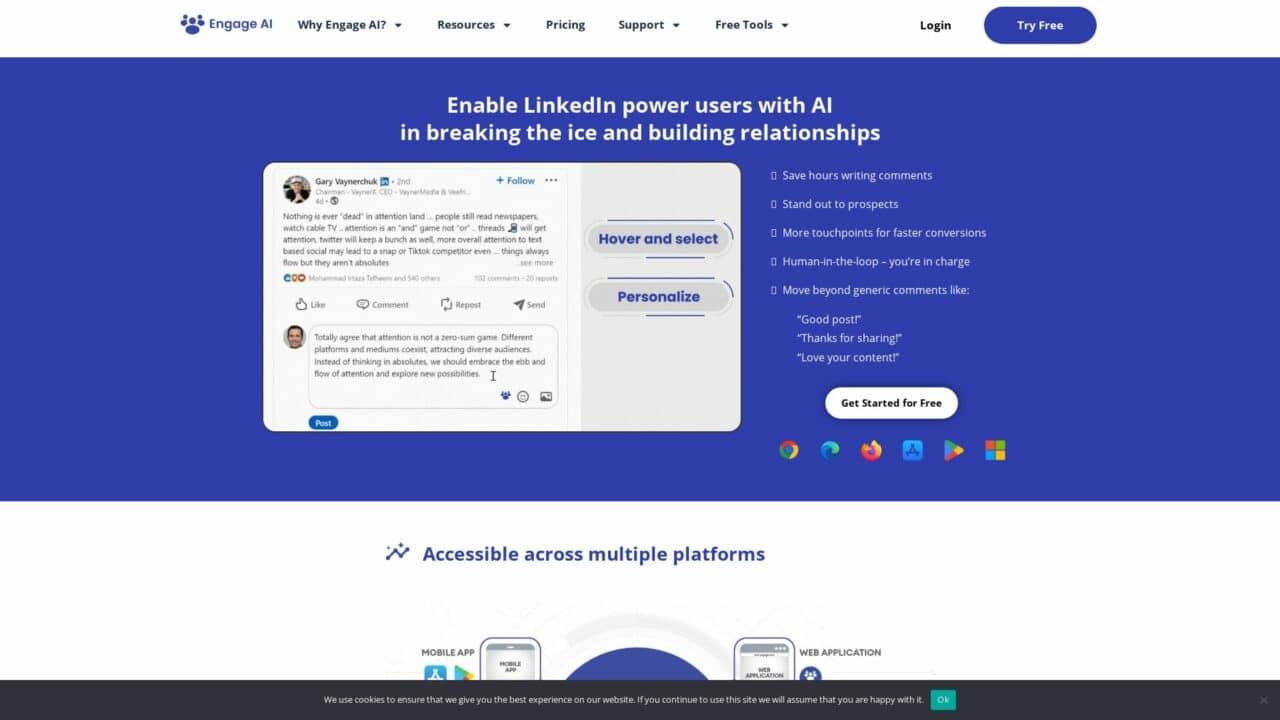 Engage AI 🤖 | Personalized LinkedIn Comments for Faster Conversions ...