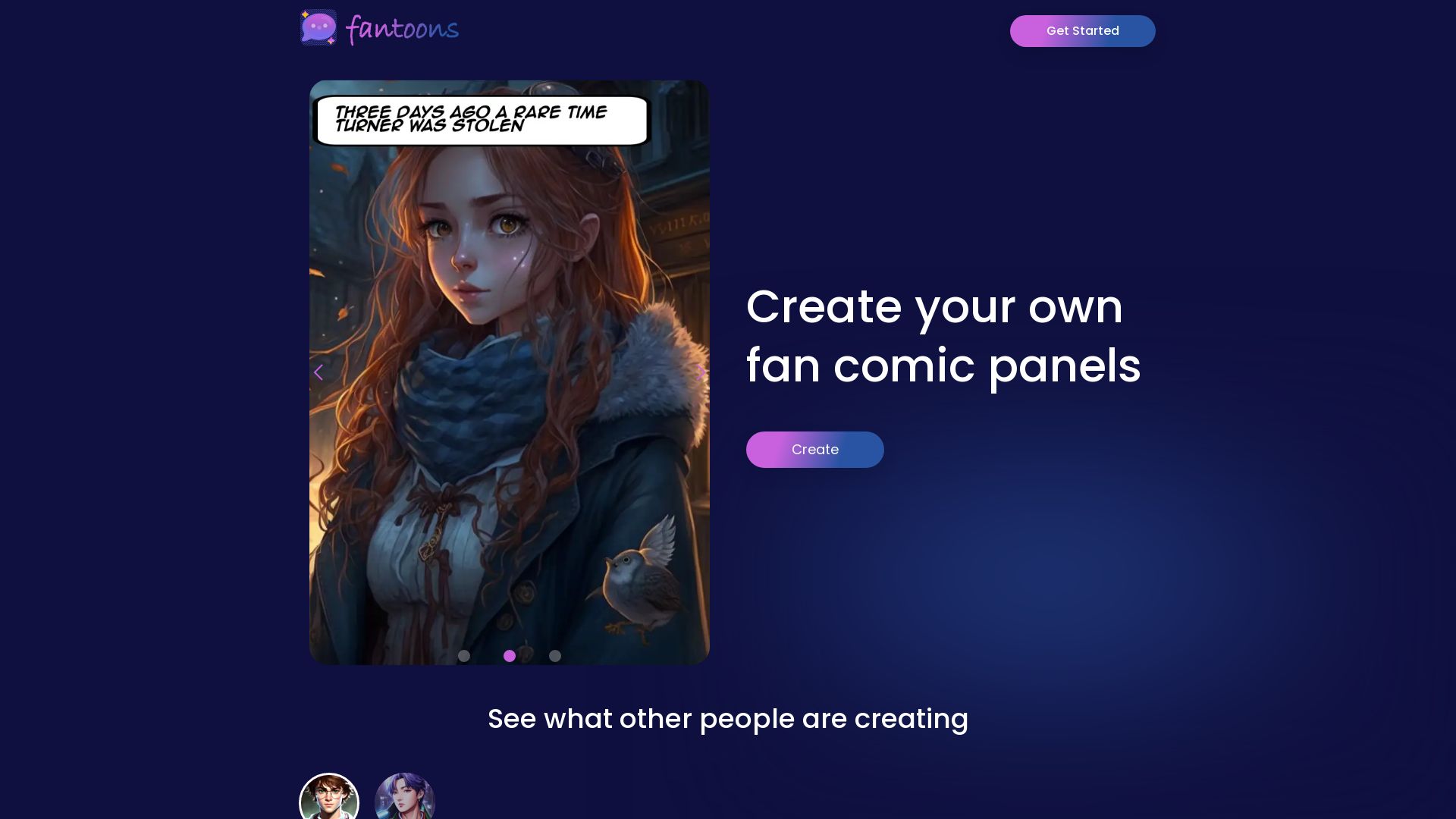 Fantoons.xyz | Create AI-Generated Comics with Ease | Futureen