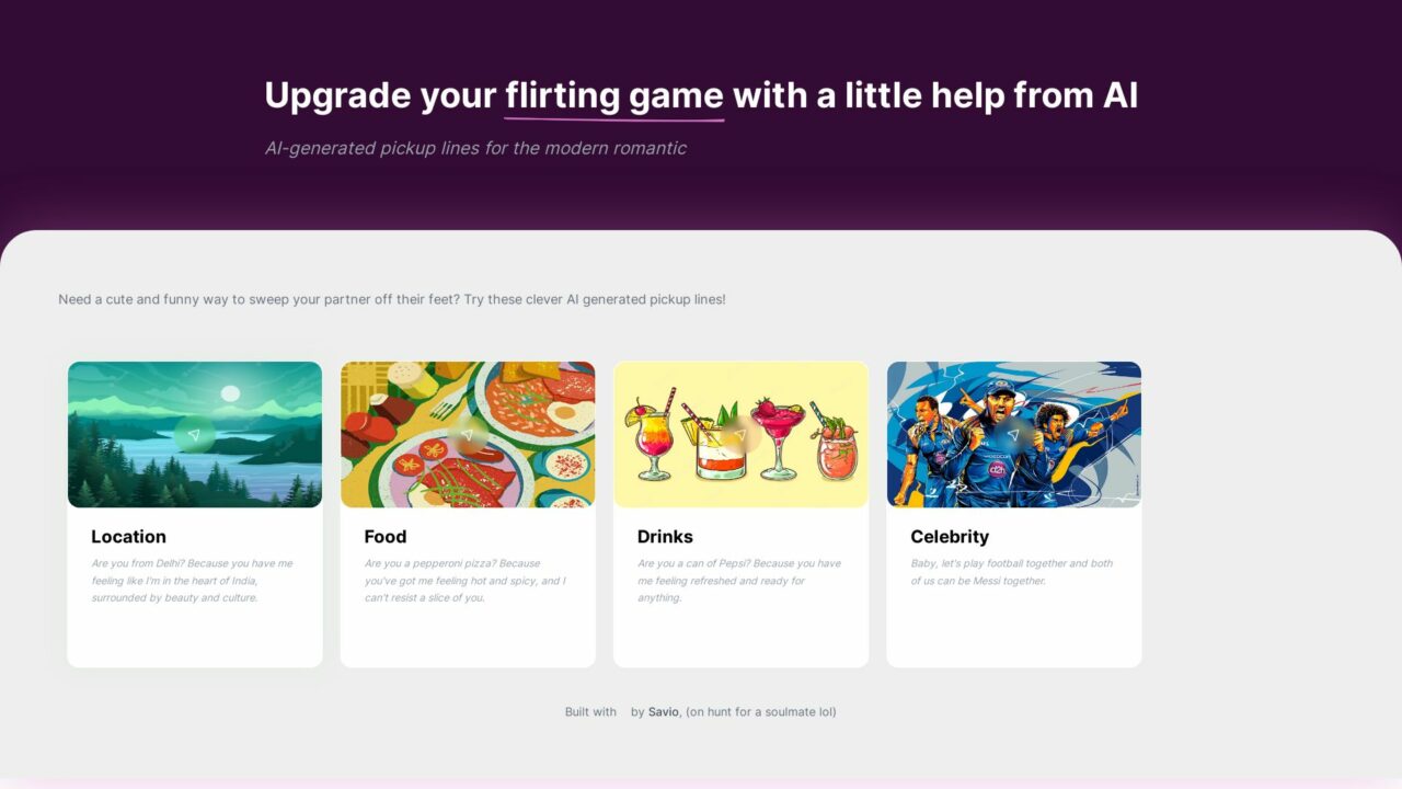 Flirtify | Upgrade Your Flirting Game with AI Pickup Lines | Futureen
