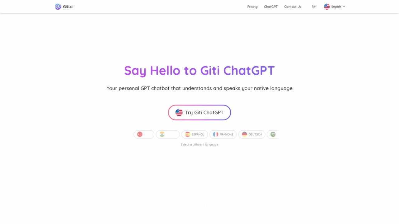 Giti | Multilingual Chatbot for Personalized Customer Service | Futureen
