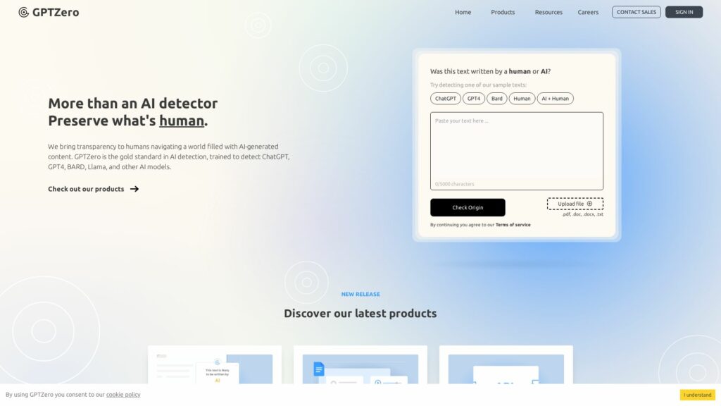 GPTZero | AI Detector for ChatGPT, GPT-4, and More | Futureen