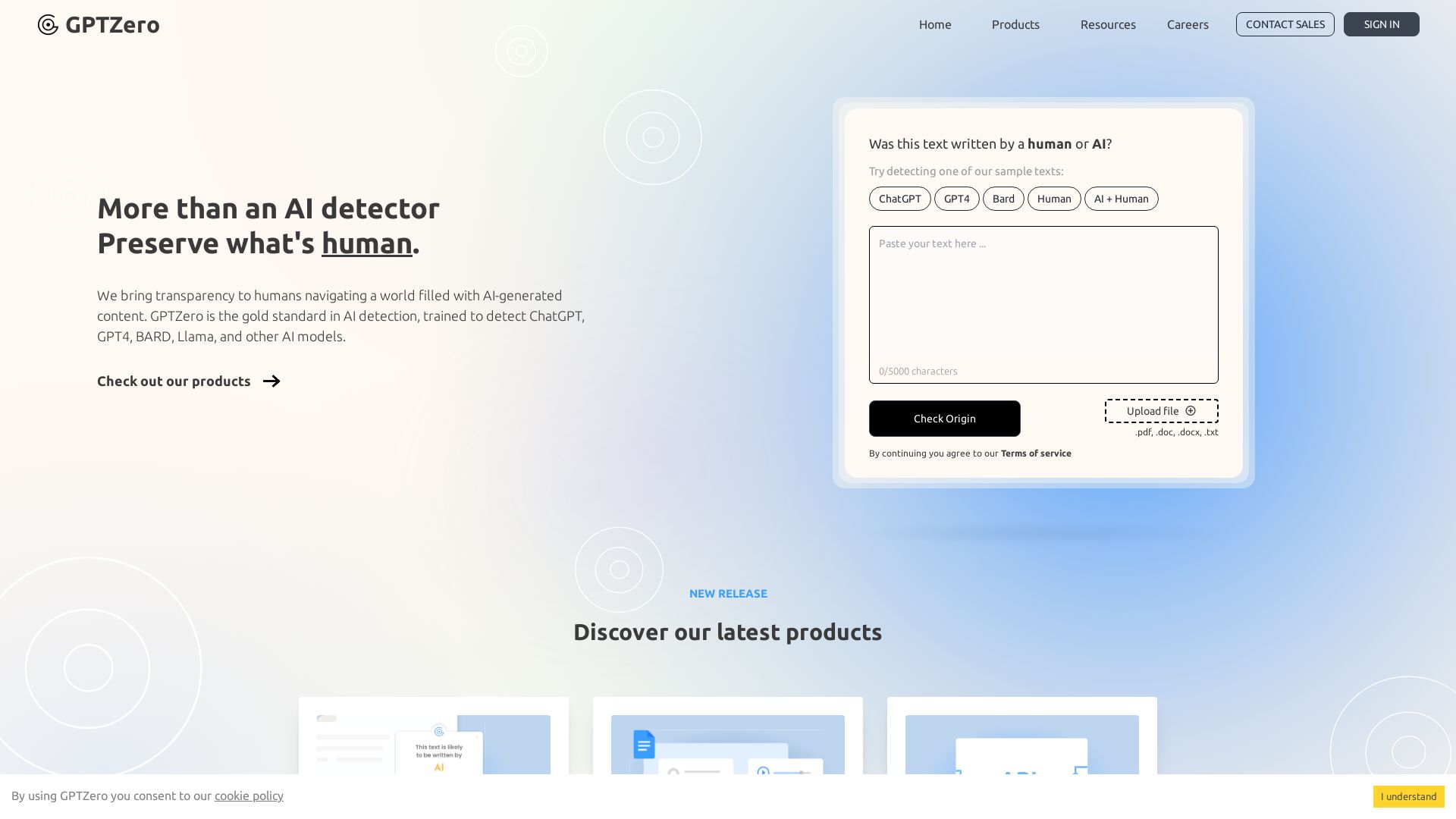 GPTZero | AI Detector for ChatGPT, GPT-4, and More | Futureen