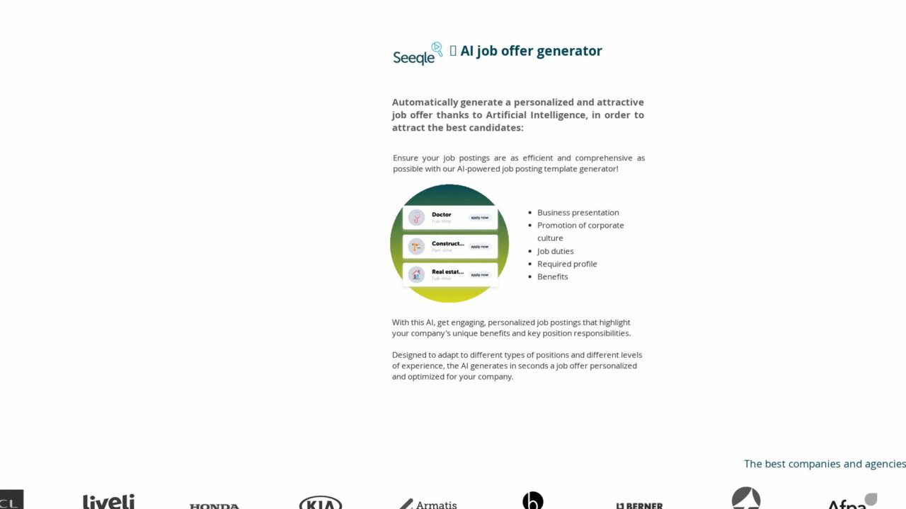 Job Posting Generator | Create effective and attractive job offers ...