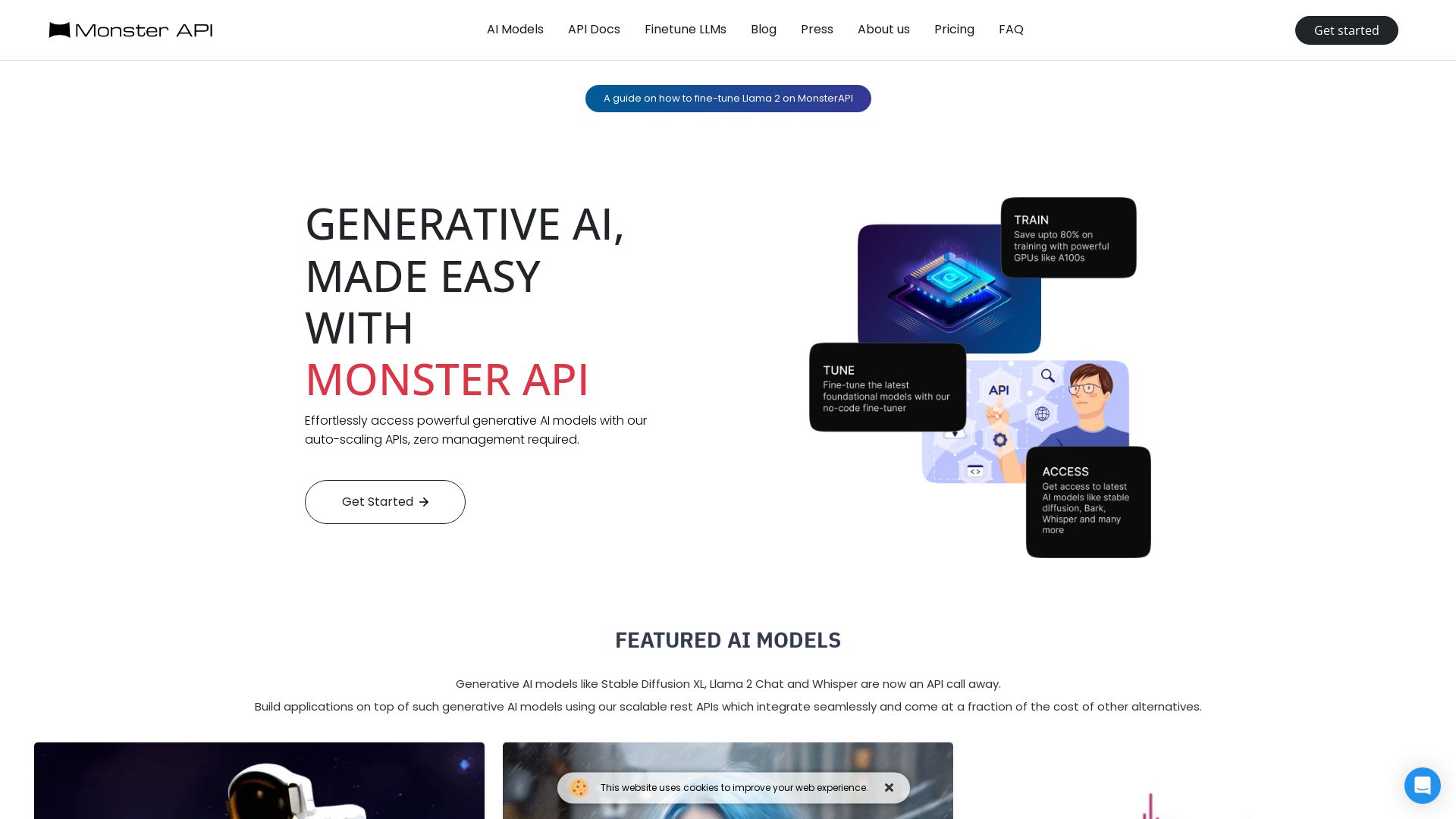Monster API | Generate Images Easily with Monster API | Futureen