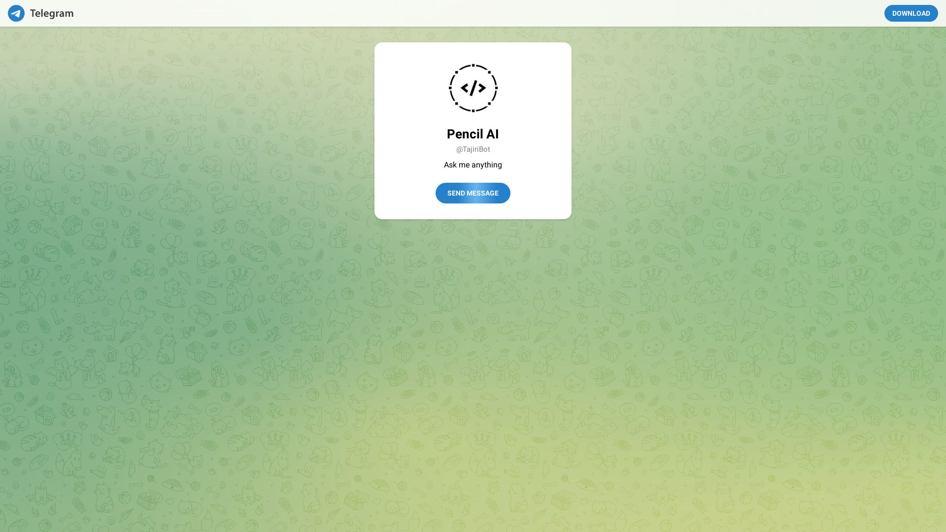 TajiriBot | Your Telegram Virtual Assistant | Futureen
