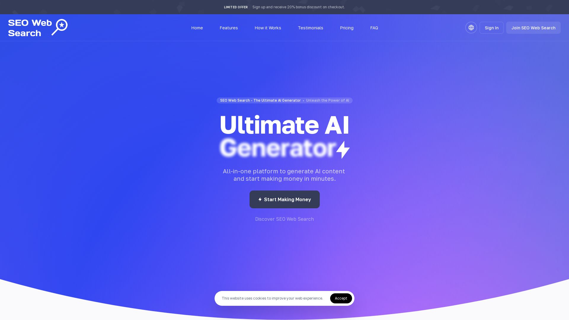 SEO Web Search | AI Generator for Startups & SMEs | Futureen