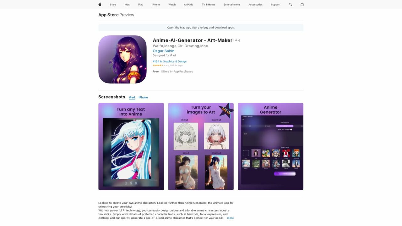 Anime-AI-Generator 🎨 Create Stunning Anime Images | Futureen