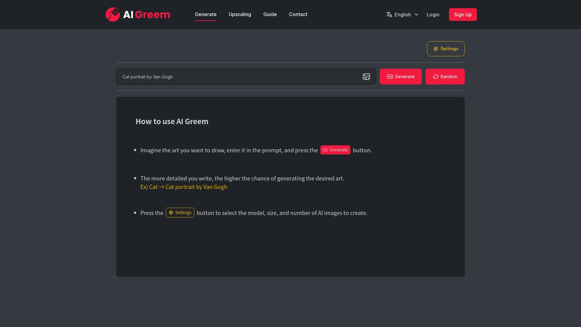 AI Greem | Create Amazing Art with Ease | Futureen