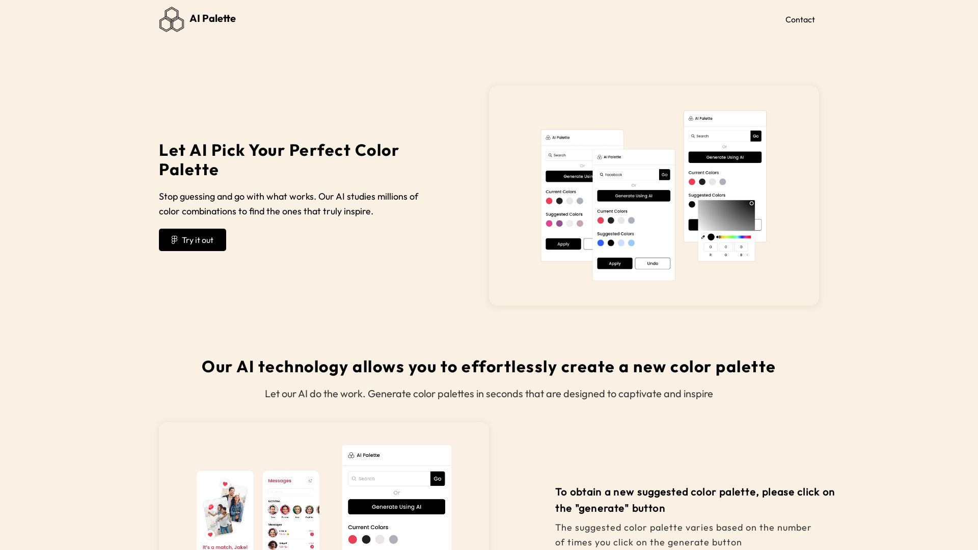 AI Palette | Generate Stunning Color Schemes Easily | Futureen