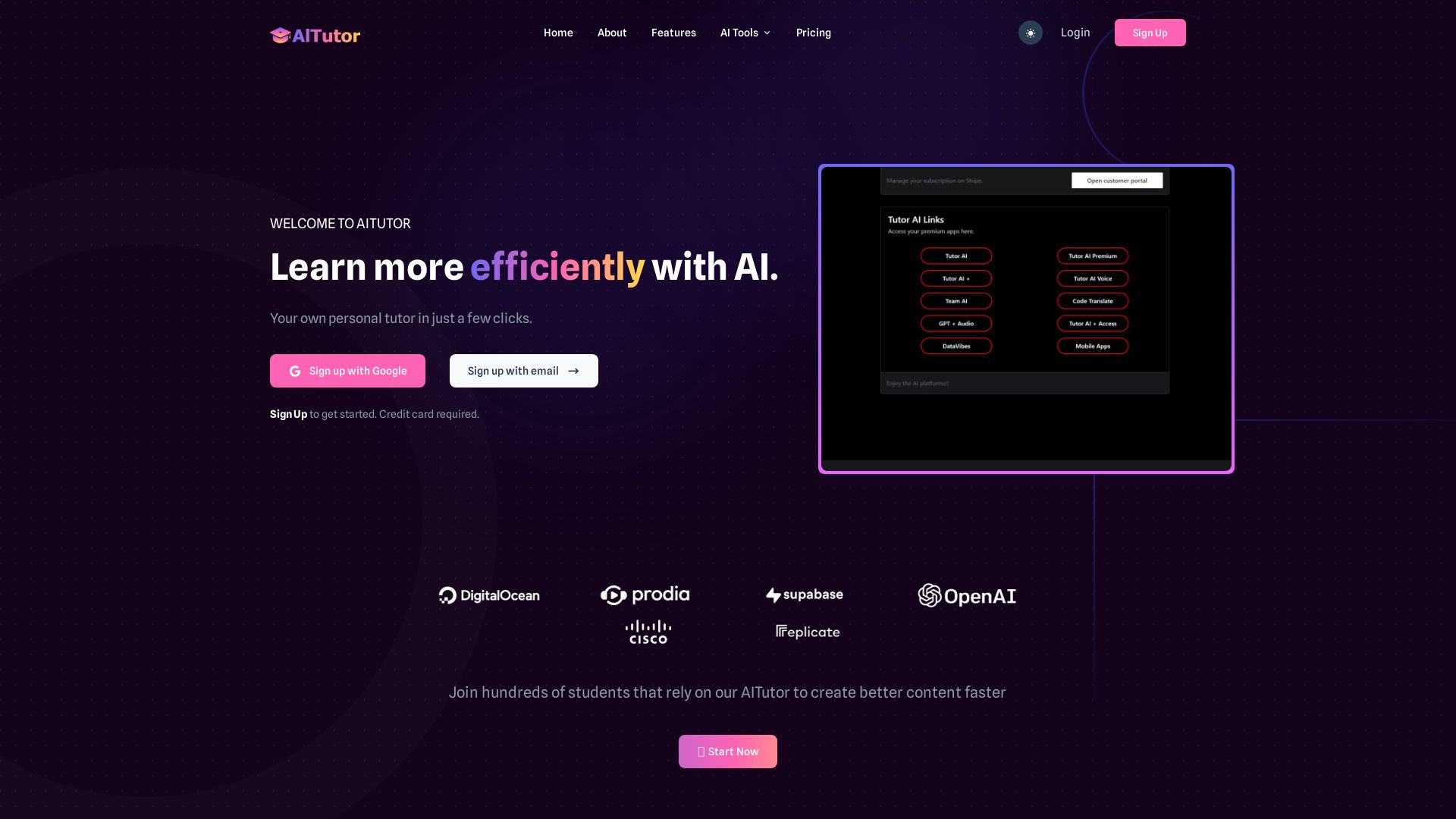 AITutor | Efficient Personalized Learning for Students Now | Futureen