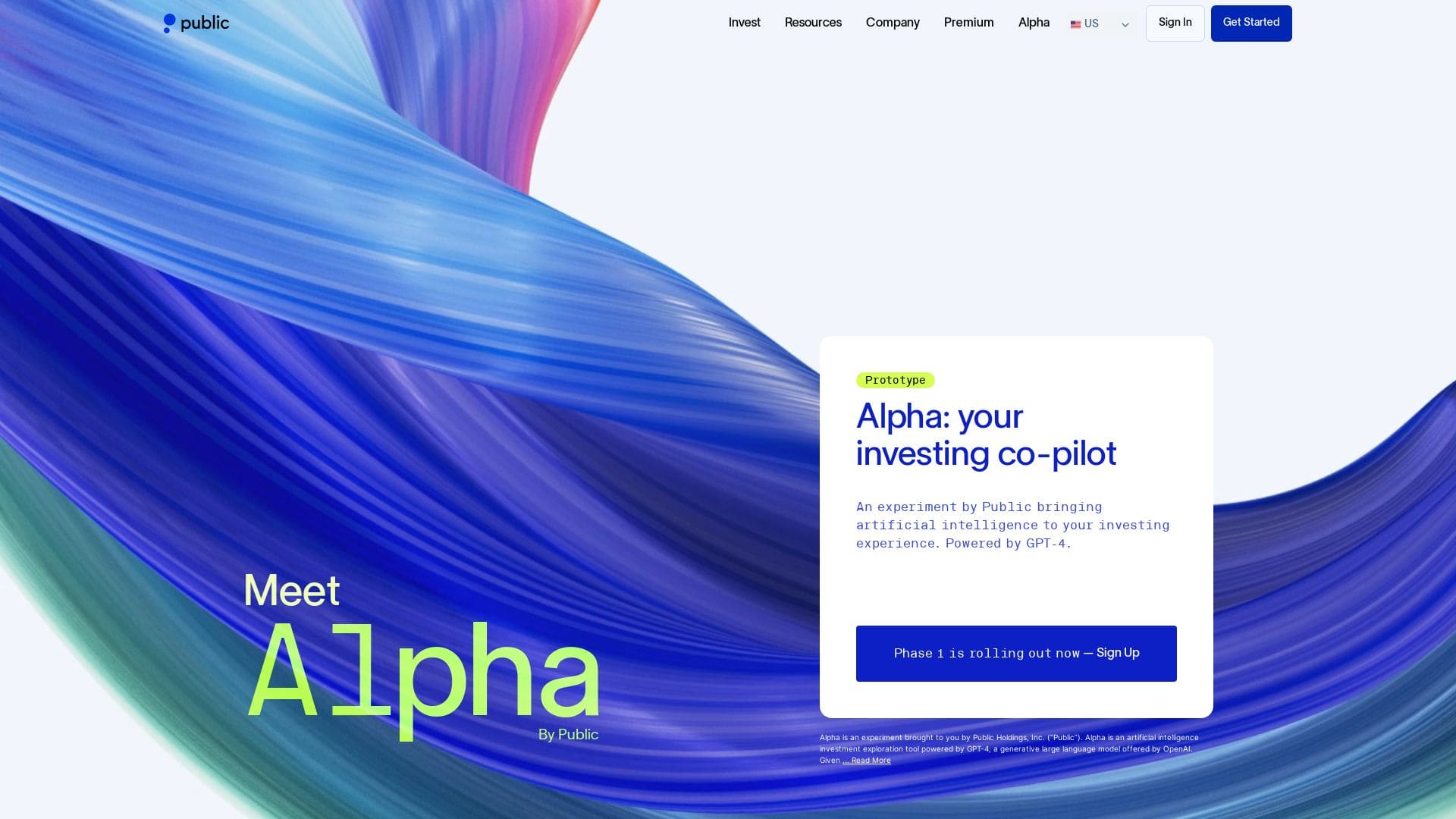 Alpha | Your AI Investing Assistant | Futureen