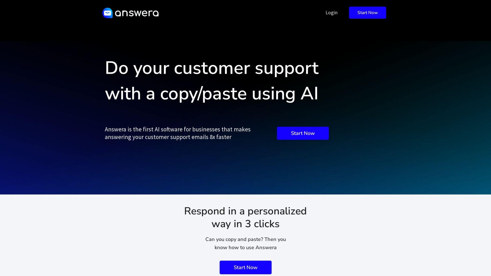 Answera | AI Customer Support Tool Fast and Personalized Help | Futureen