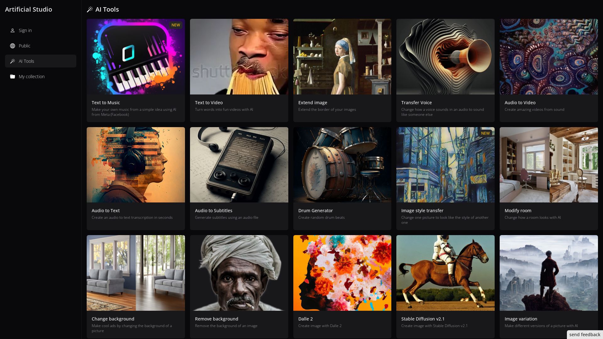 Artificial Studio | Automated Creative Project Platform | Futureen