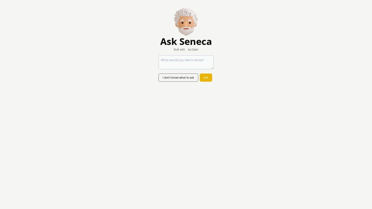 Ask Seneca | Conversations with the Stoic Philosopher | Futureen