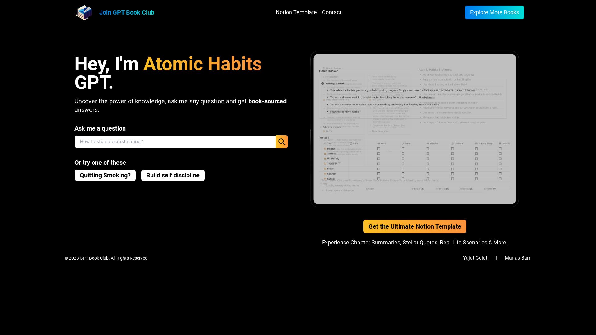 Atomic Habits | Insights, Summaries, and Q&A at GPT Book Club | Futureen