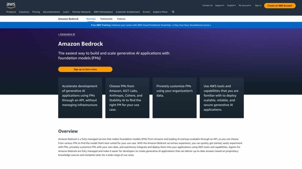 Amazon Bedrock | Build and Scale Generative AI Applications | Futureen