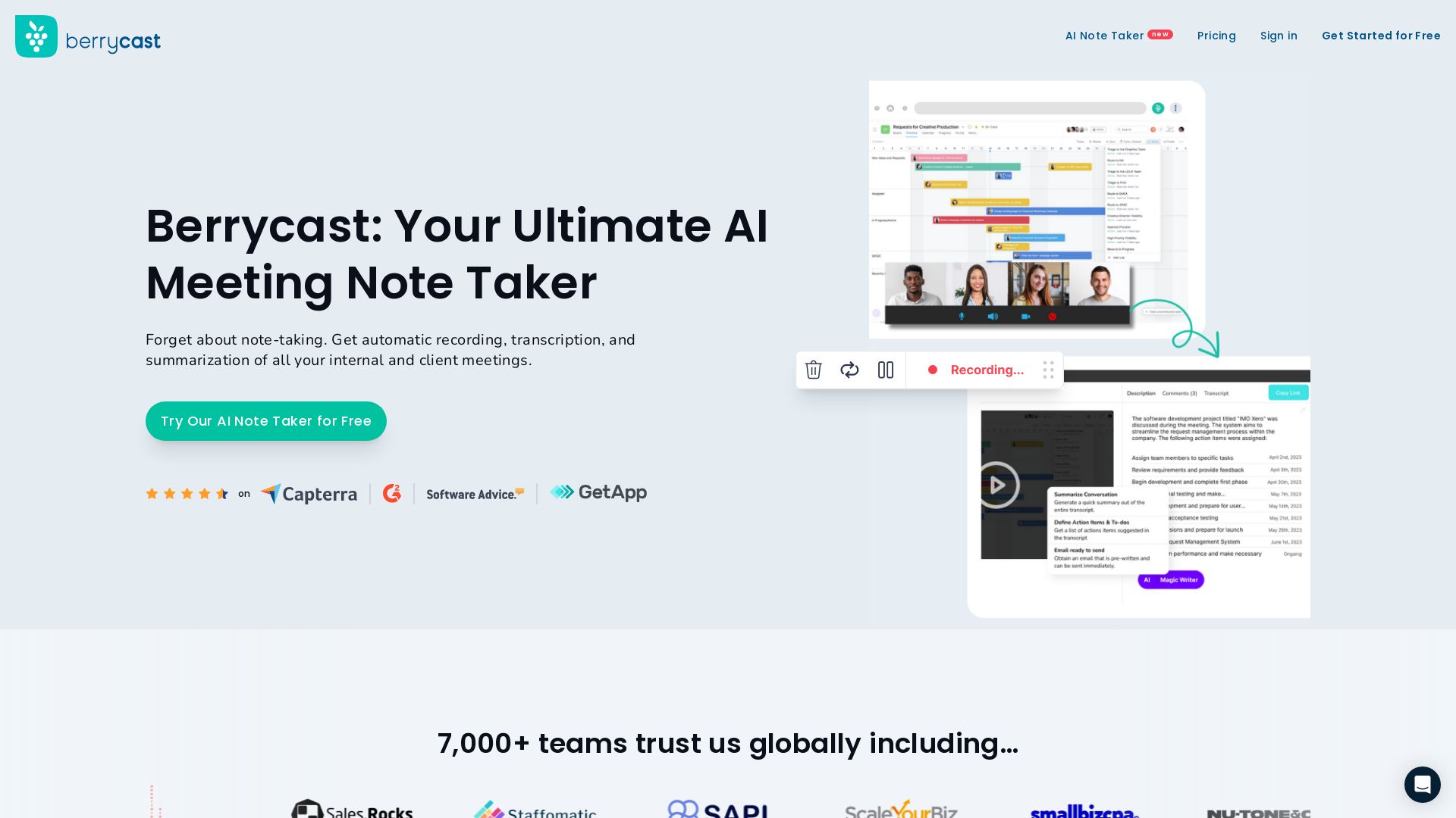 Berrycast | Record, Share & Transcribe Your Screen Easily | Futureen