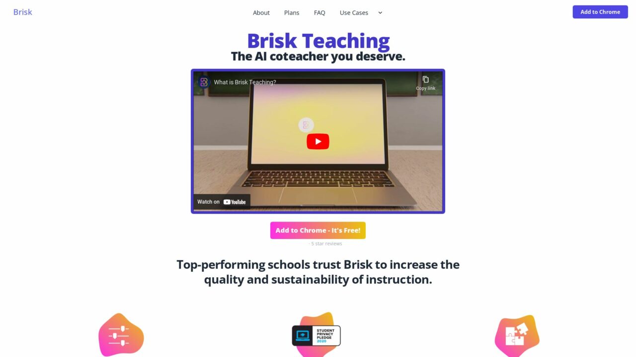 Brisk Teaching | Google Docs Teacher Copilot Detects AI-Writing | Futureen
