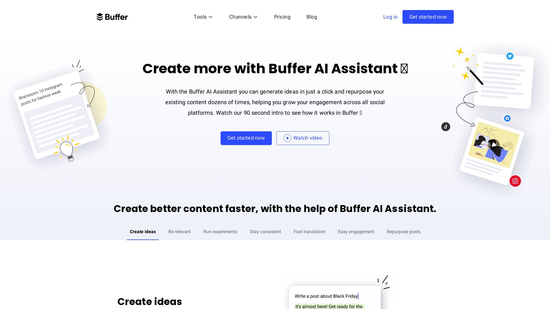 Buffer AI | Create More with AI! | Futureen
