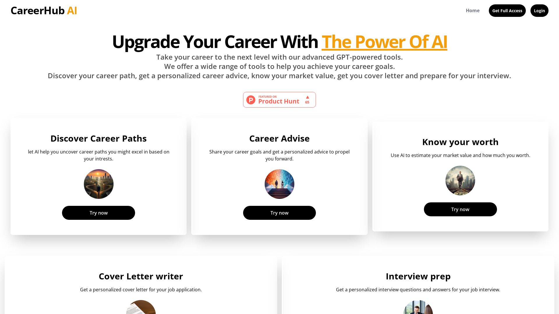 CareerHub AI | Career Advice & Value Estimates Guide | Futureen