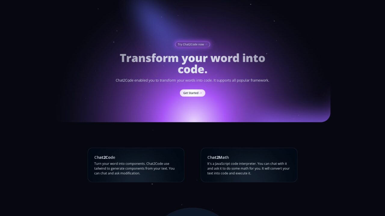 Chat2code 🚀 Ai Driven Interactive Coding For React Components Futureen 8079
