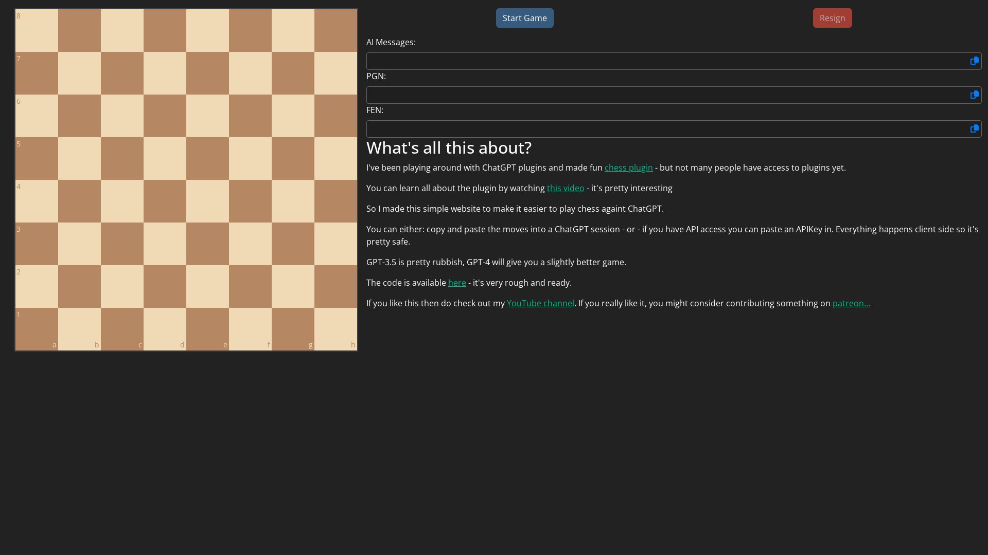 ChessGPT | Play Chess with ChatGPT | Futureen