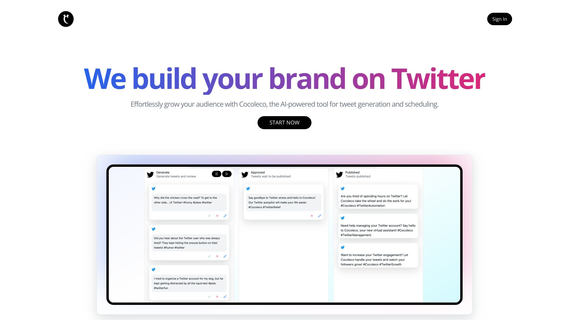 Cocoleco | Boost Engagement with AI-Powered Twitter Assistant | Futureen