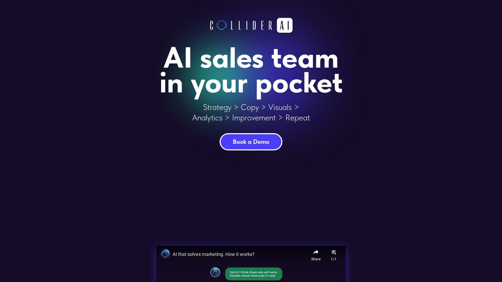 Collider AI | Boost Sales with AI-Powered Ads | Futureen