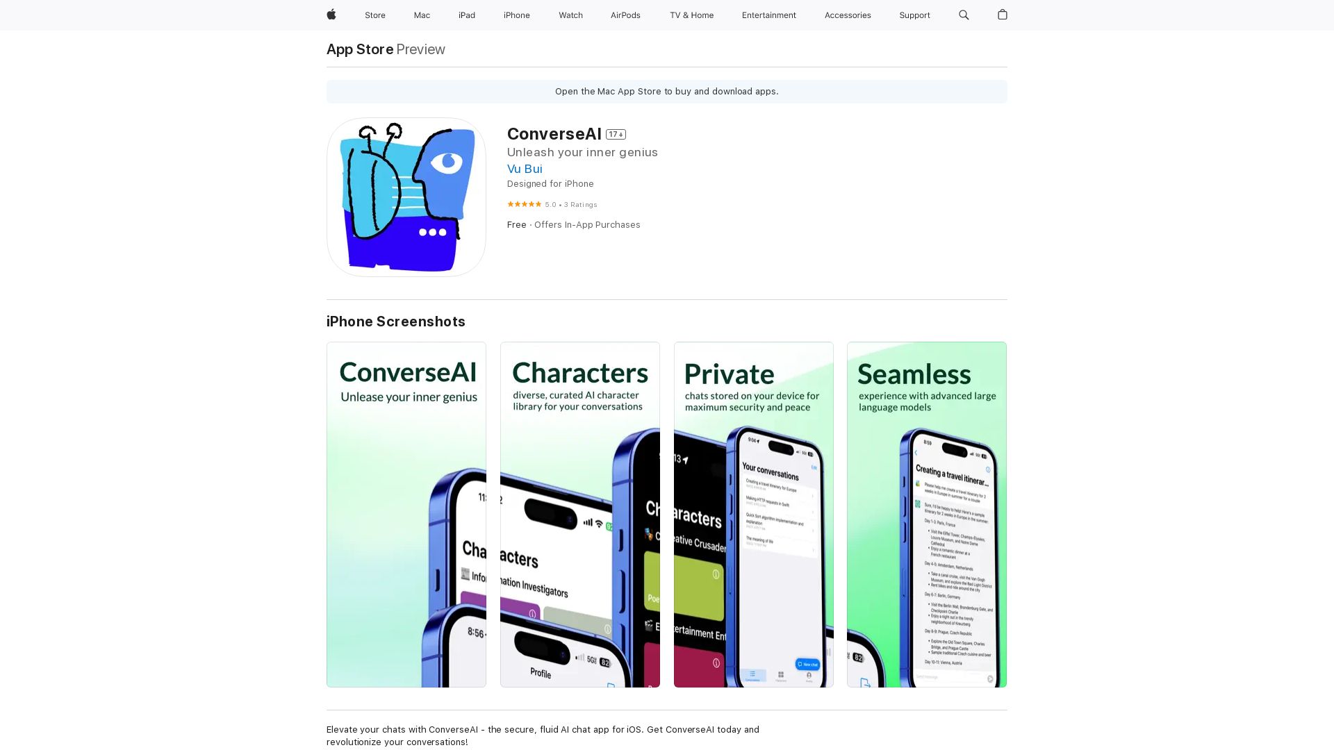 ConverseAI | Easy Conversations Simplified | Futureen