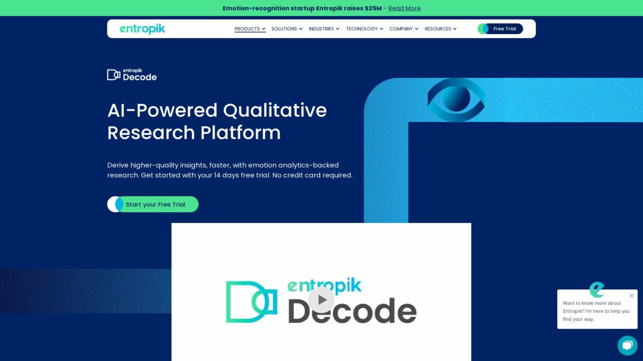 Entropik.io 🛠️ Decode: Uncover Insights, Drive Better Product Decisions | Futureen
