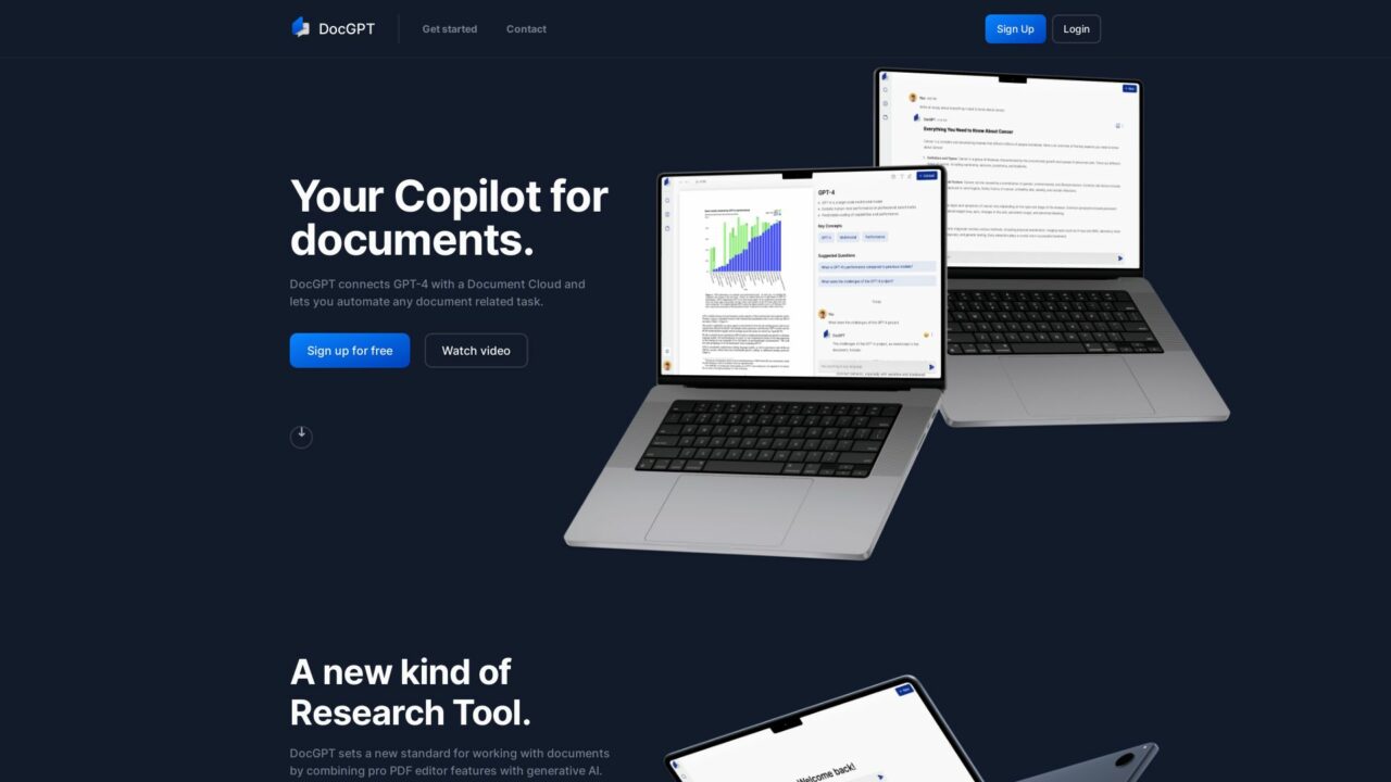 DocGPT | An Innovative PDF Editor with AI | Futureen