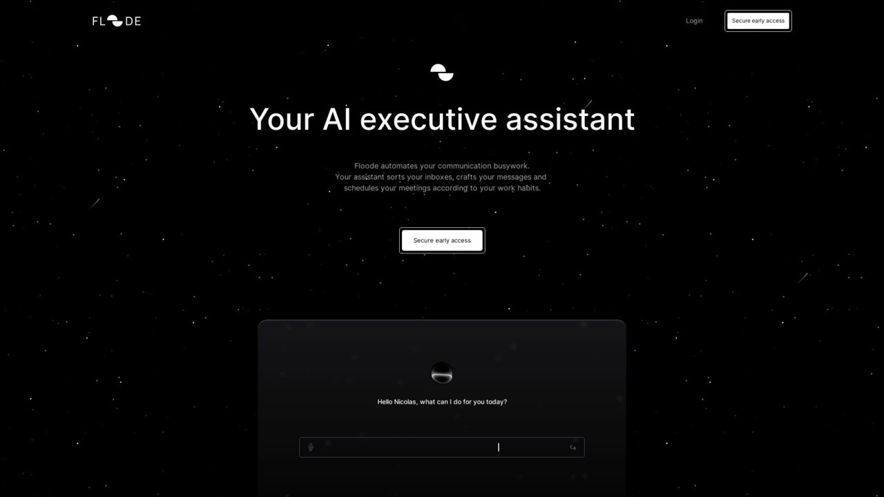 FloodeHQ.com 🤖 Automate Inbox & Tasks | Your AI Executive Assistant | Futureen
