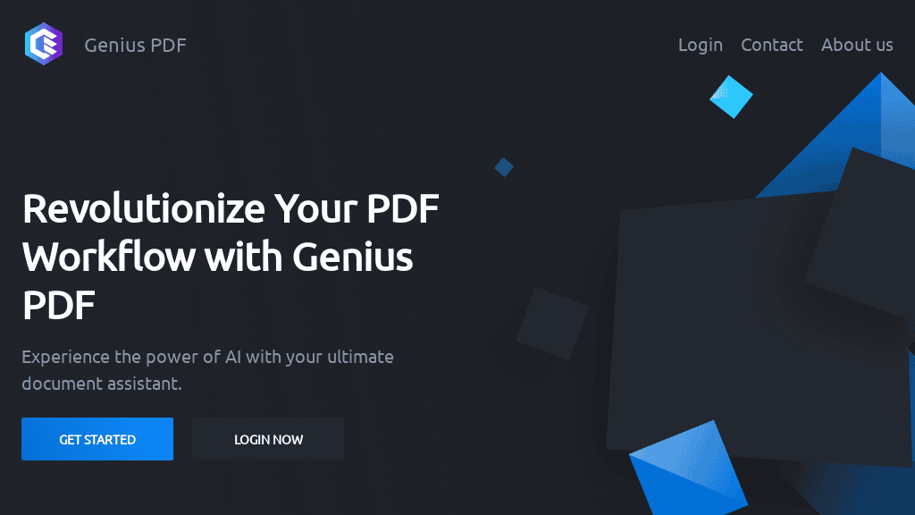 Genius PDF | Simplify PDF Analysis and Improve Data Understanding ...