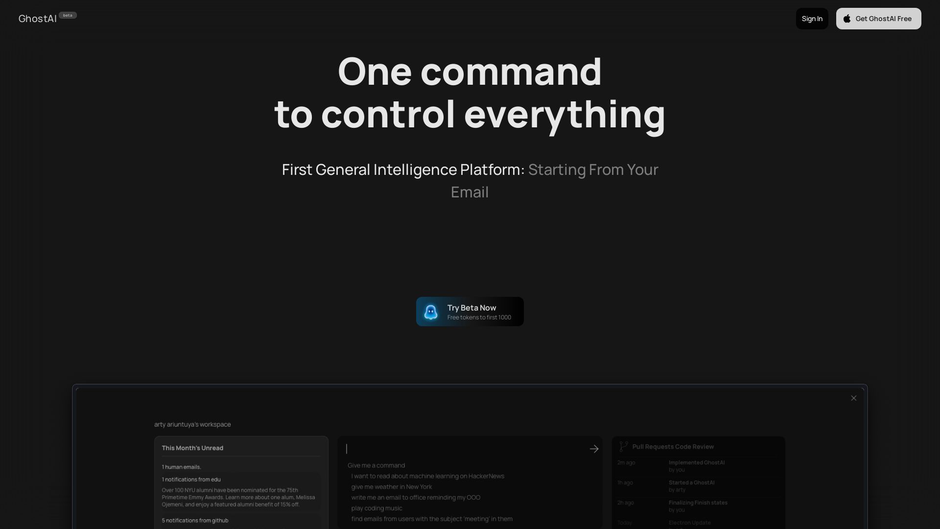 GhostAI | Let AI Compose Your Emails | Futureen