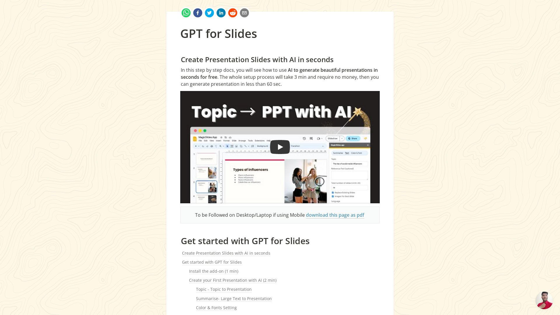 GPT for Slides | Create Presentations with AI Instantly | Futureen