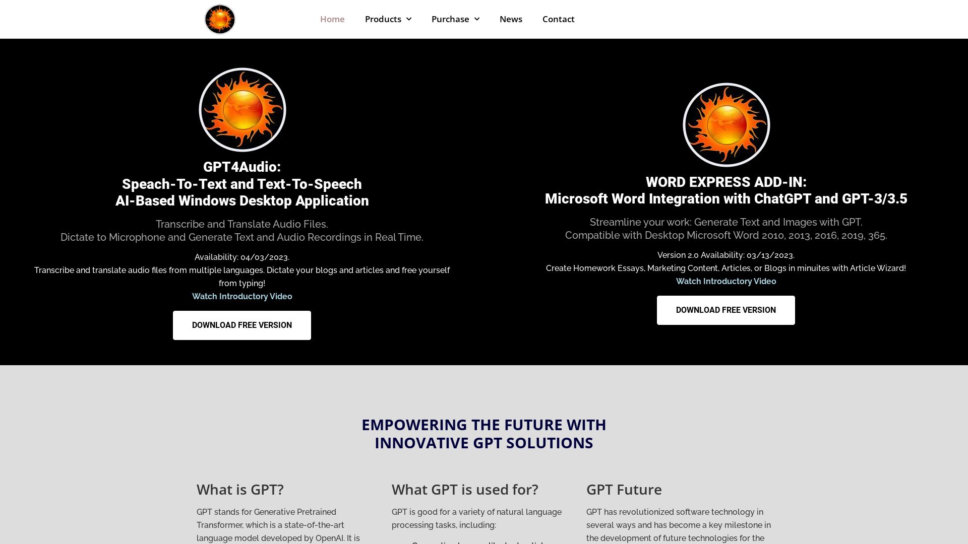 GPT4Office | Boost Productivity with Speech-To-Text App | Futureen