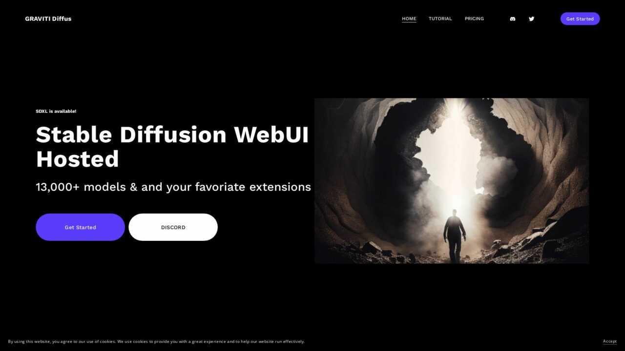 GRAVITI Diffus 🎨 Explore AI-Generated Art on Stable WebUI | Futureen