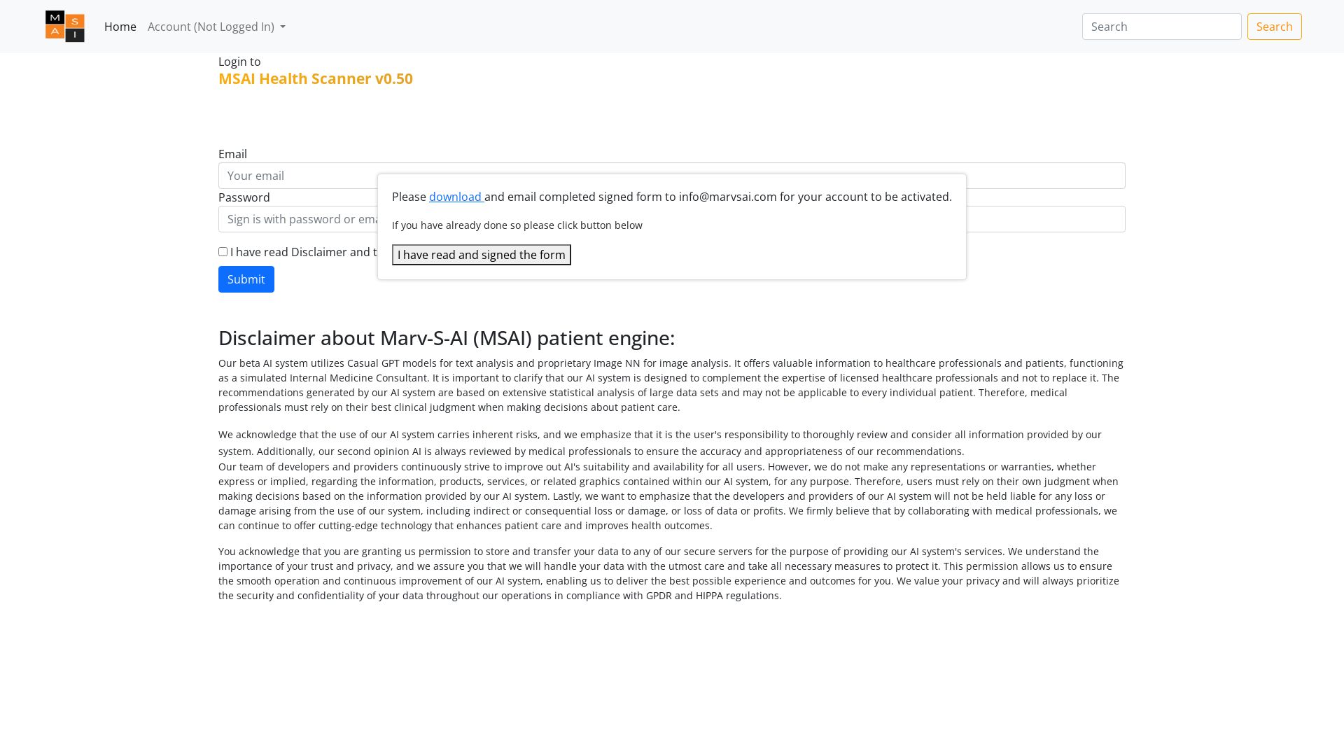 HealthScanner | Identify health record risks & get advice | Futureen