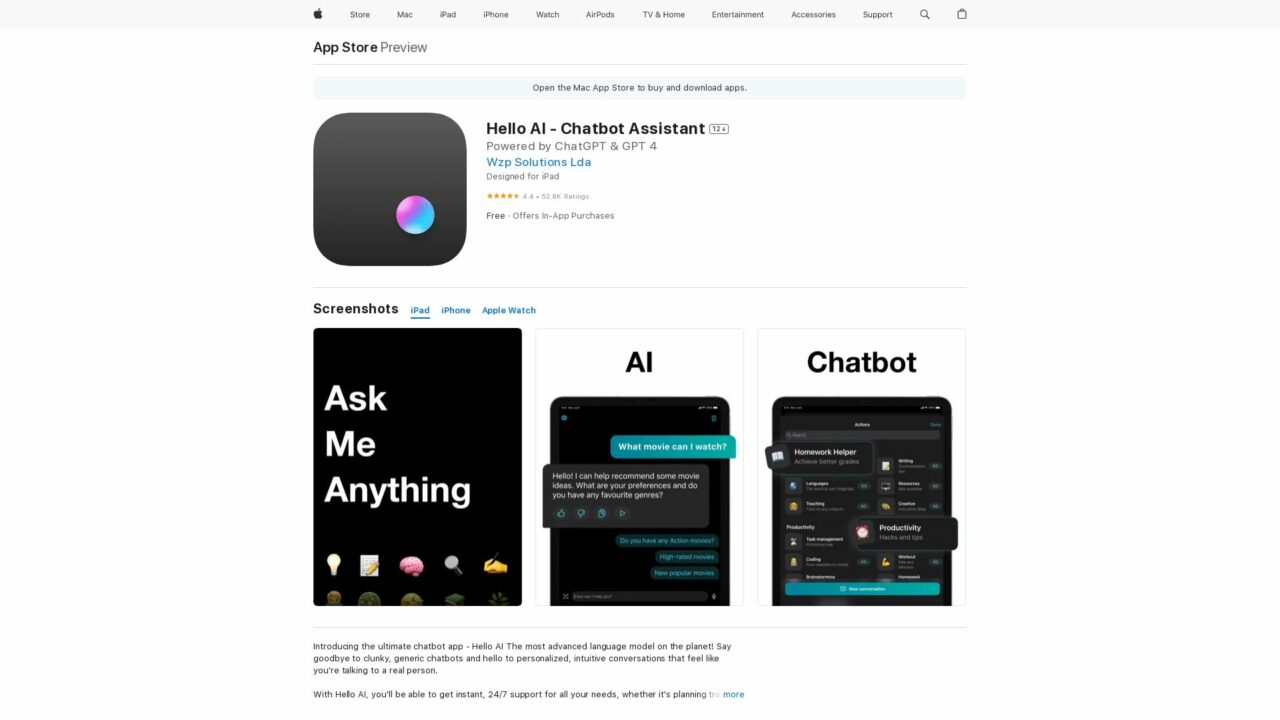 Hello AI – Chatbot Assistant 🤖: Interactive Conversations & More | Futureen
