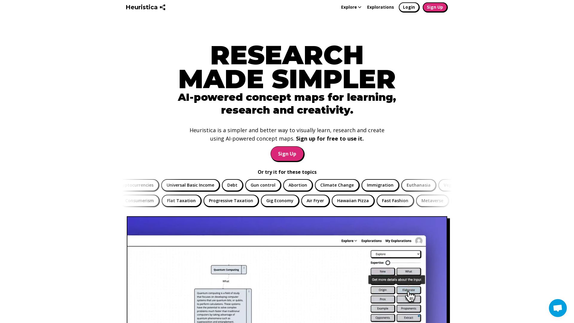 Heuristica | AI Concept Maps for Enhanced Learning and Creativity ...
