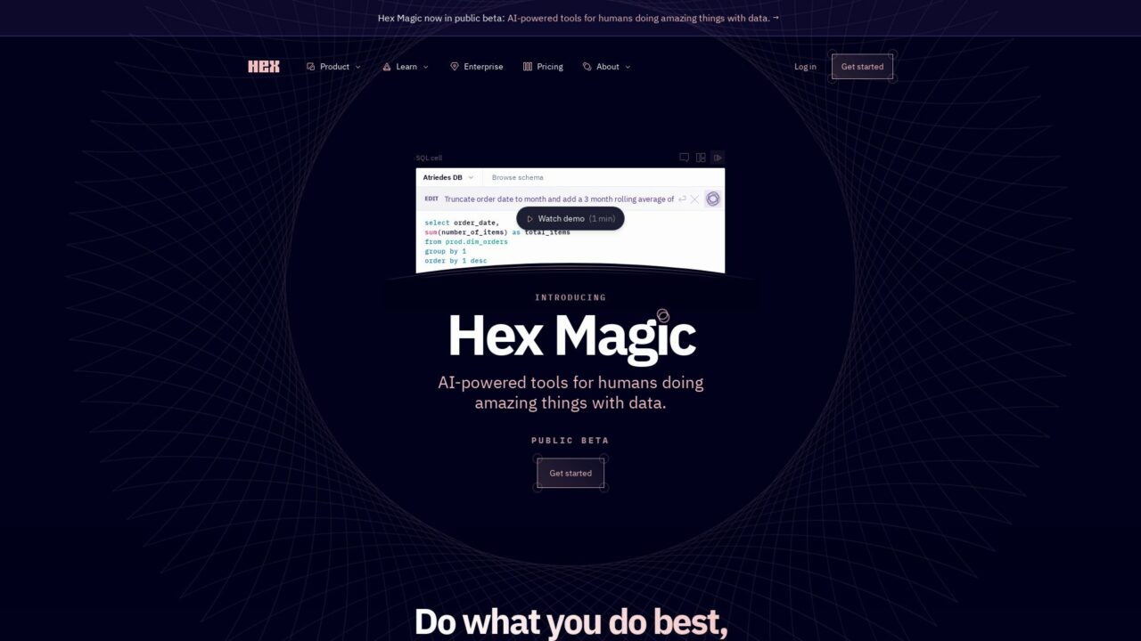 Hex Magic | AI Data Analysis Tools for Humans | Futureen