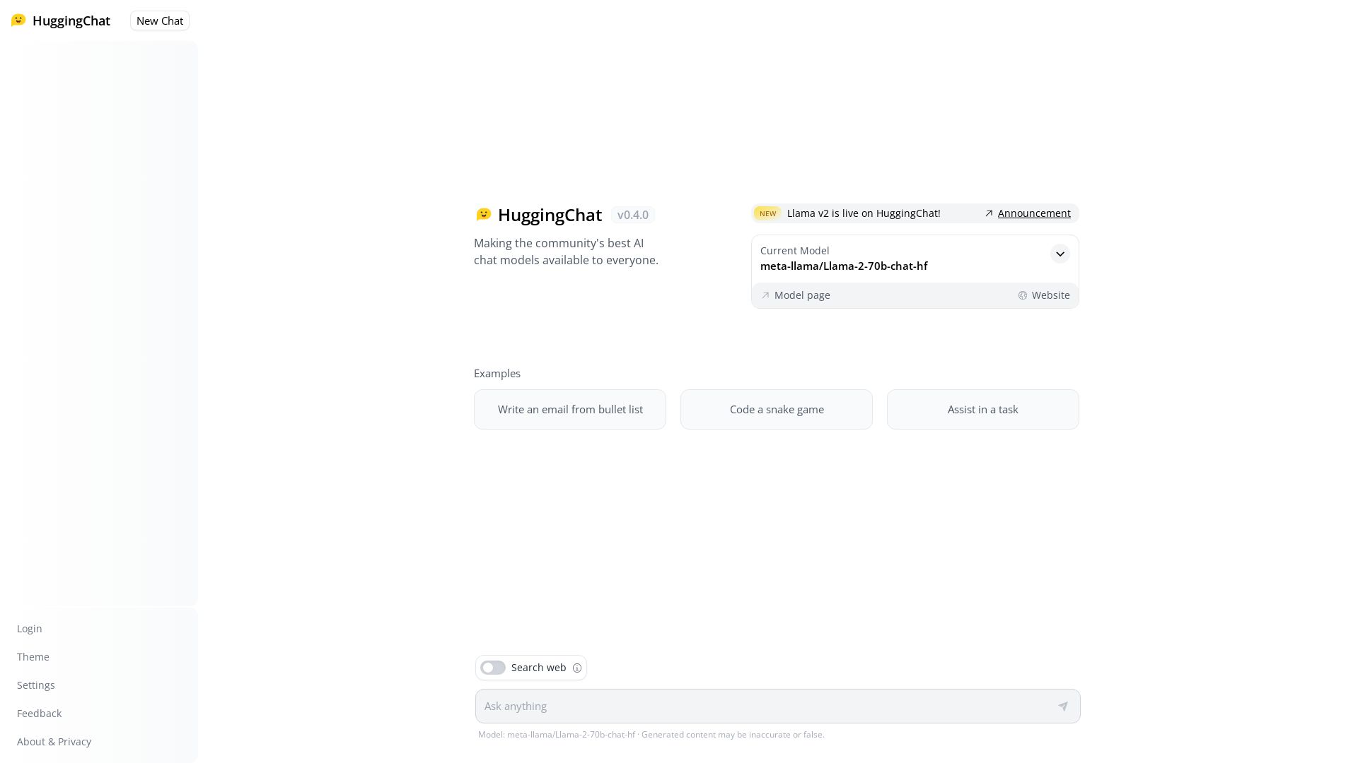 HuggingChat | The Open Source Option for ChatGPT | Futureen