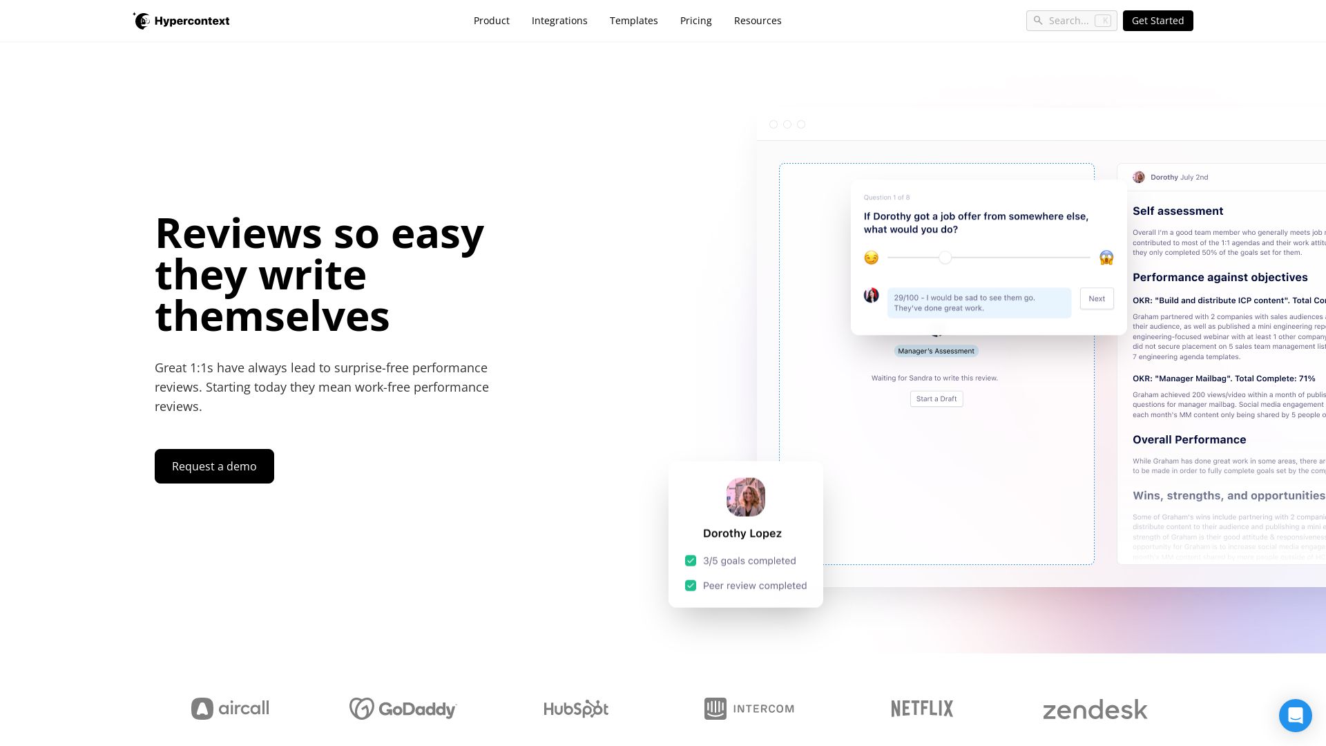 Hypercontext | Self-Writing Performance Reviews | Futureen