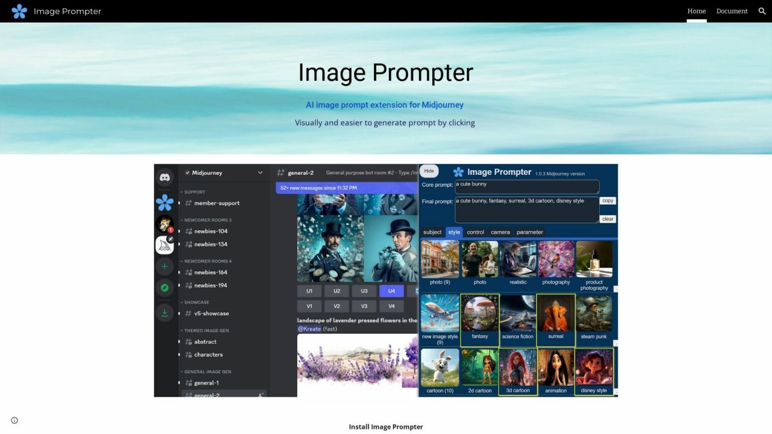 Image Prompter 📷 Boost Your Creativity with Visual Prompts | Futureen
