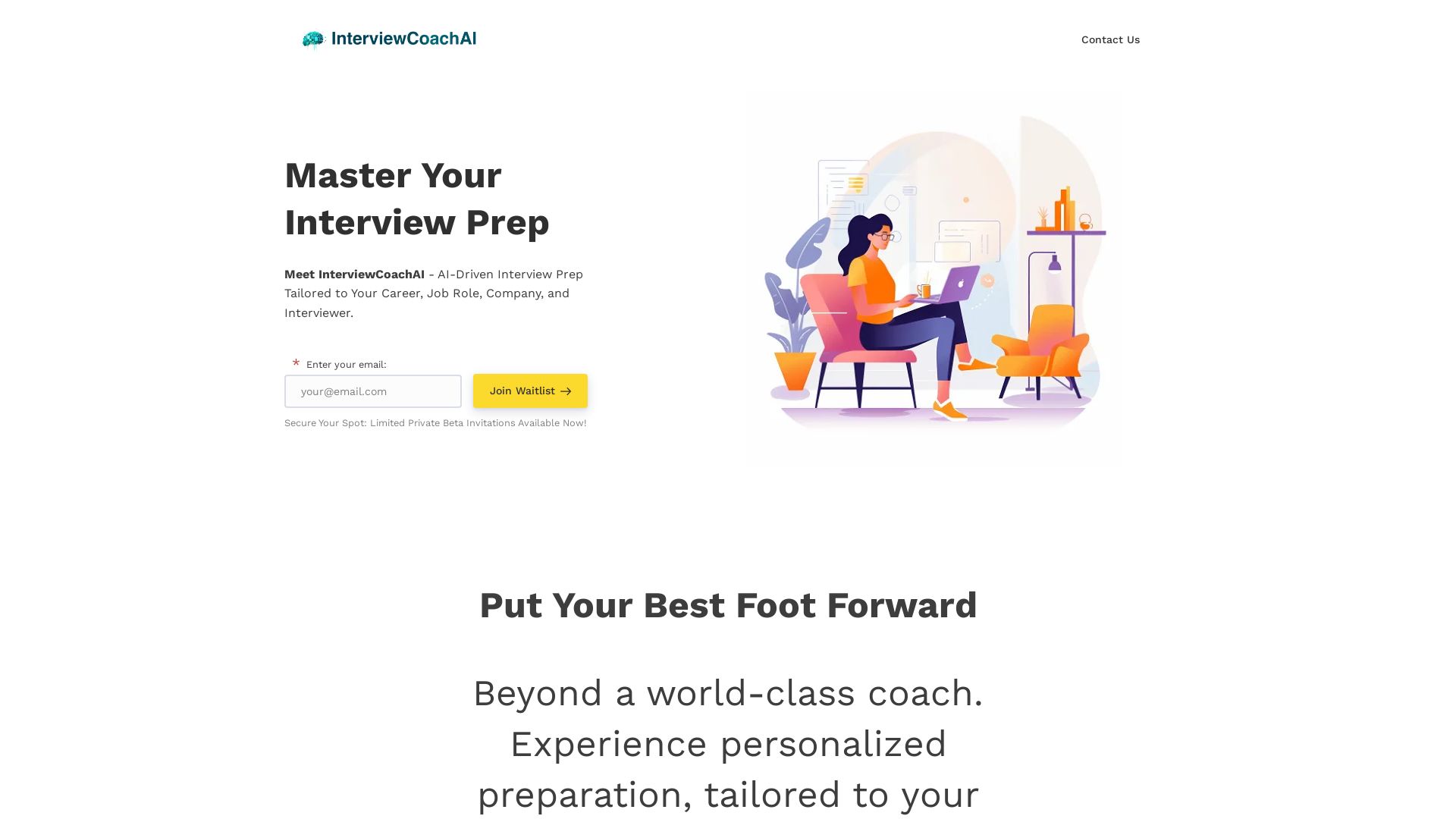 Interviewcoachai | Personalized support for interview success | Futureen