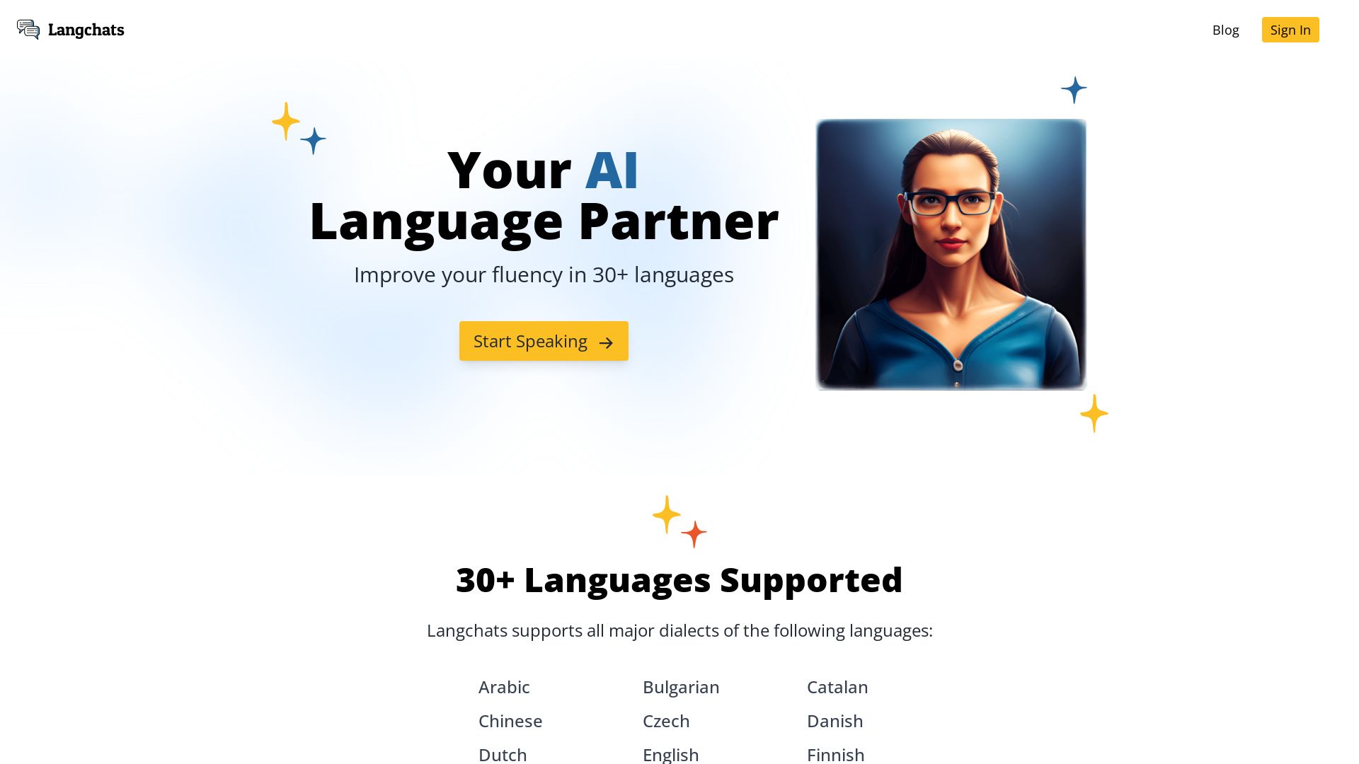 Langchats | Your AI Language Companion | Futureen
