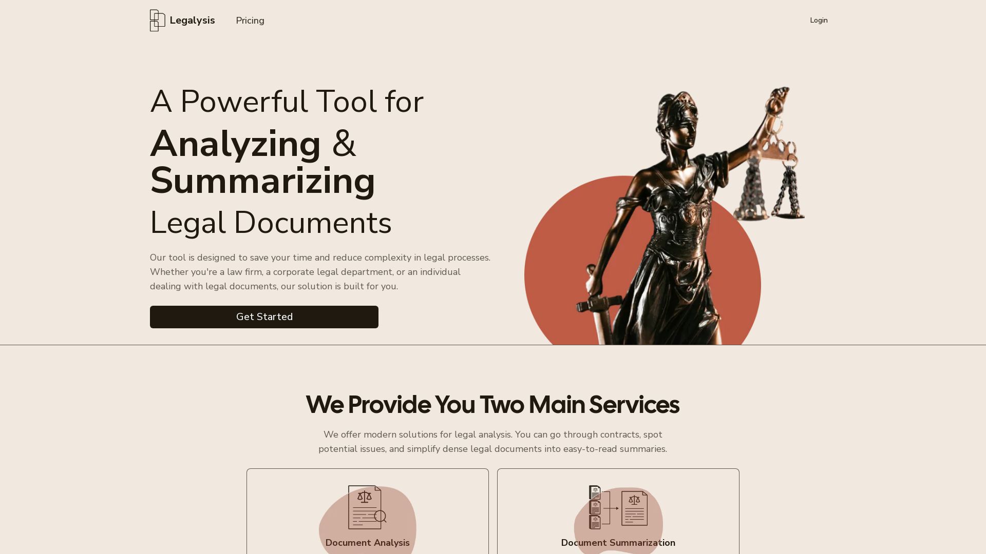 Legalysis | Advanced Legal Document Analysis Tool | Futureen