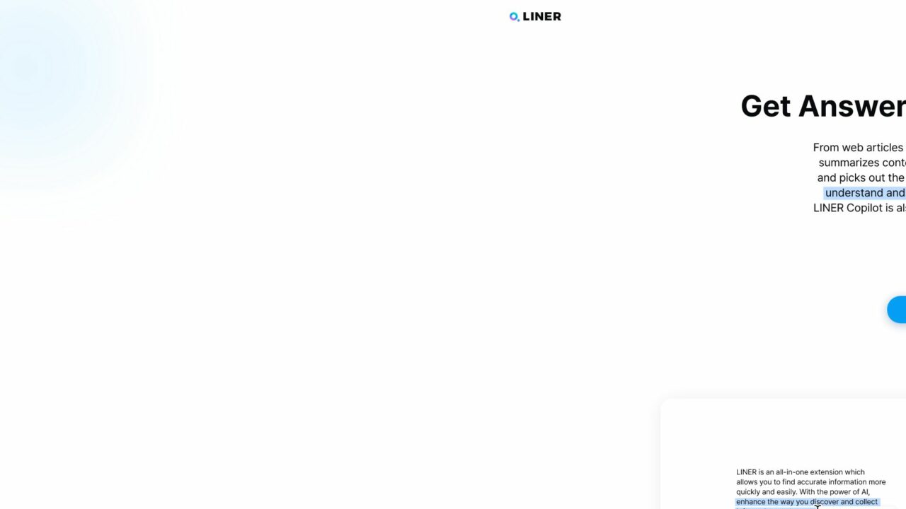 LINER | Find and save online content effectively | Futureen