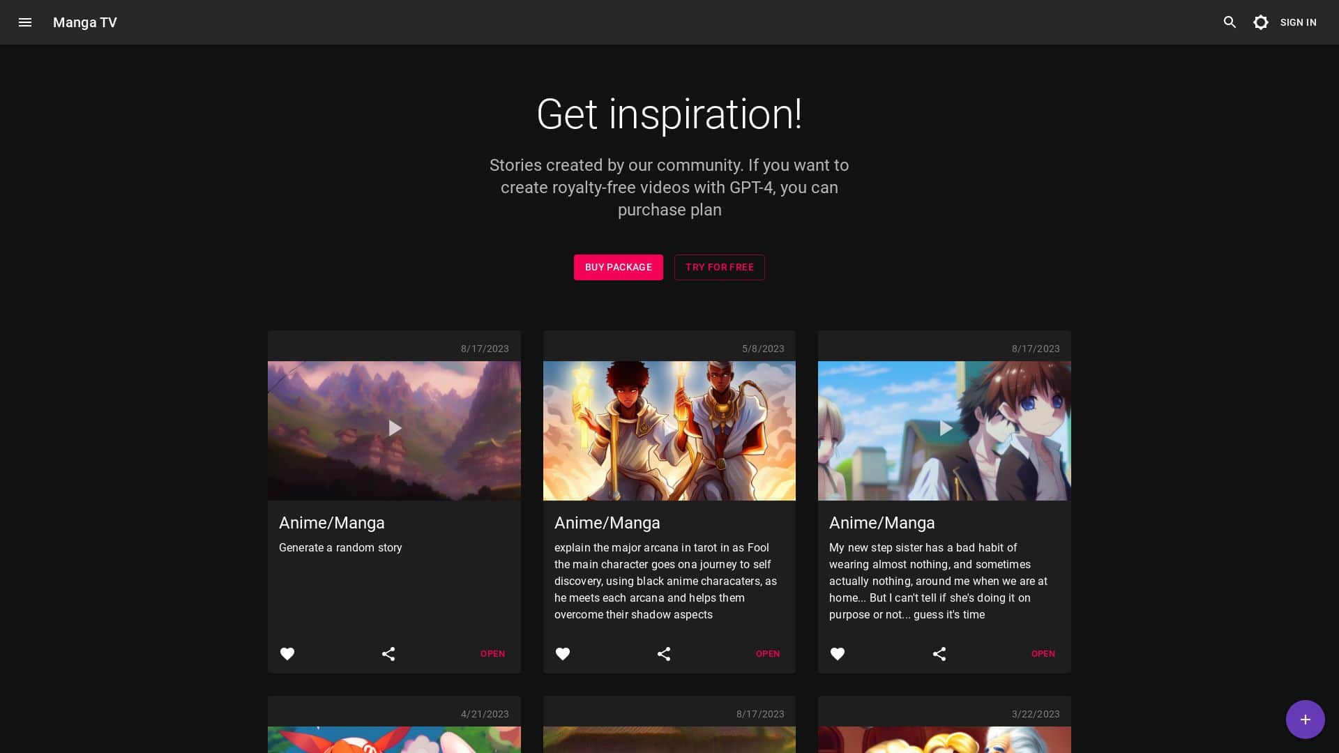 Manga TV | Create Comic Videos with Ease | Futureen
