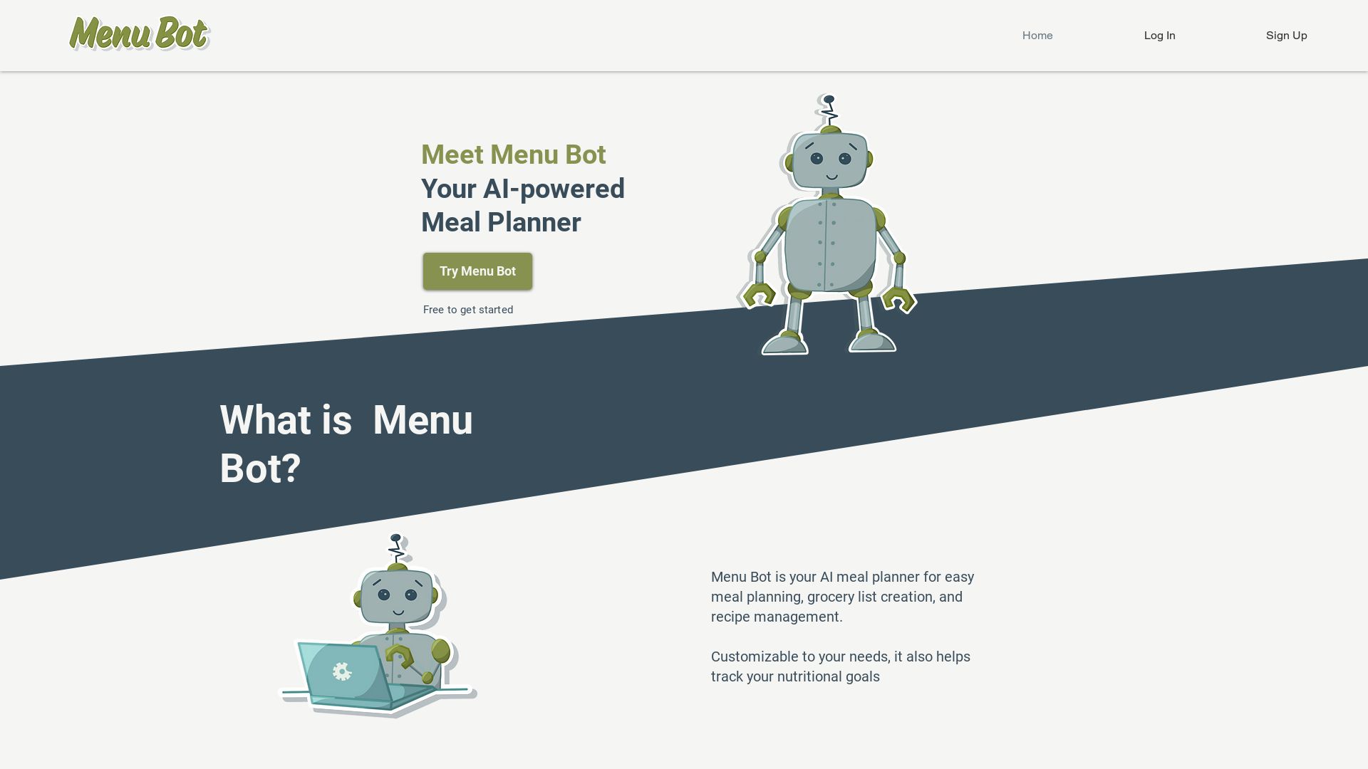 Menu Bot | Revolutionize Meal Planning with AI | Futureen